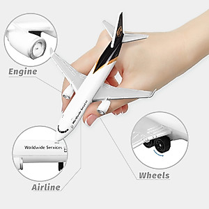 Joylludan Model Planes UPS Model Airplane Toy Plane Aircraft Model for Collection & Gifts