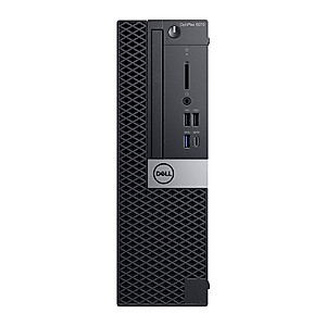 Dell OptiPlex 5070-SFF, Core i7-9700 3.0GHz, 16GB RAM, 256GB M.2-NVMe, Windows 10 Pro 64Bit, (Windows 11 Compatible), (Renewed)