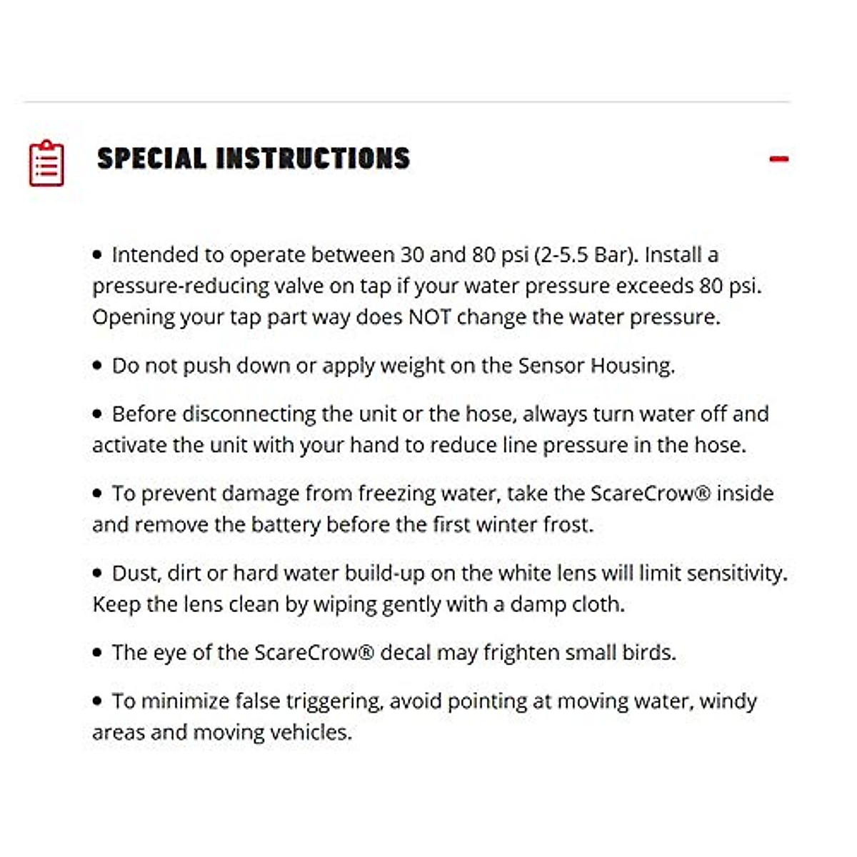 COSTWAY Scarecrow Motion Activated Animal Repellent