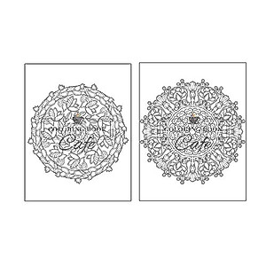 125 Mandalas: An Adult Coloring Book Featuring 125 of the World’s Most Beautiful Mandalas for Stress Relief and Relaxation (Mandala Coloring Books)
