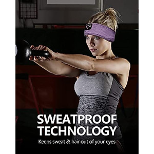 Sleep Headphones Bluetooth Headband, Perytong Sports Bluetooth Headband Headphones with Thin Speakers, Sleep Earbuds, Sleeping Headphones for Workout Running Yoga Nap, Gift for Men and Women