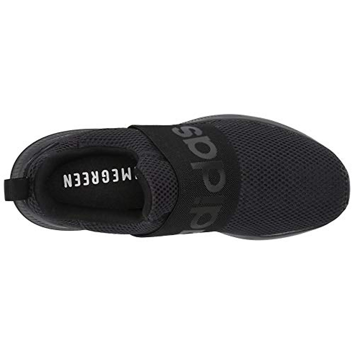 adidas Men's Lite Racer Adapt 4.0 Running Shoes, Black/Black/Black, 12