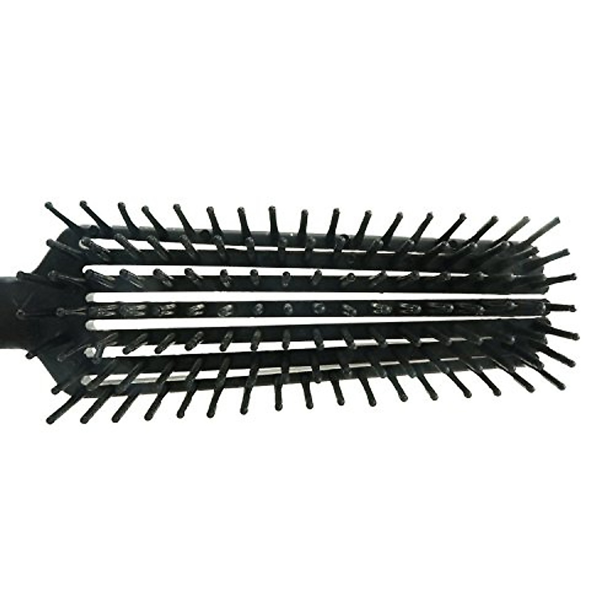 SXYH 2pcs Horse Pet Detangler Plastic Comb for Long Tail Mane Forky Comb (Black)