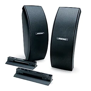 Bose 151 SE Environmental Speakers, Elegant Outdoor Speakers. Outdoor Stereo Speakers that blend easily into your environment - Black
