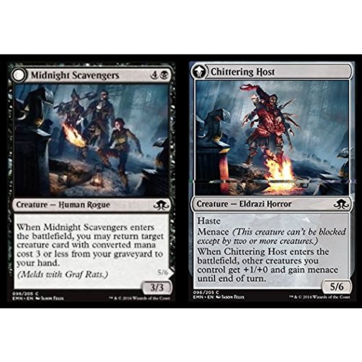 Magic The Gathering - Midnight Scavengers // Chittering Host (096/205) - Eldritch Moon