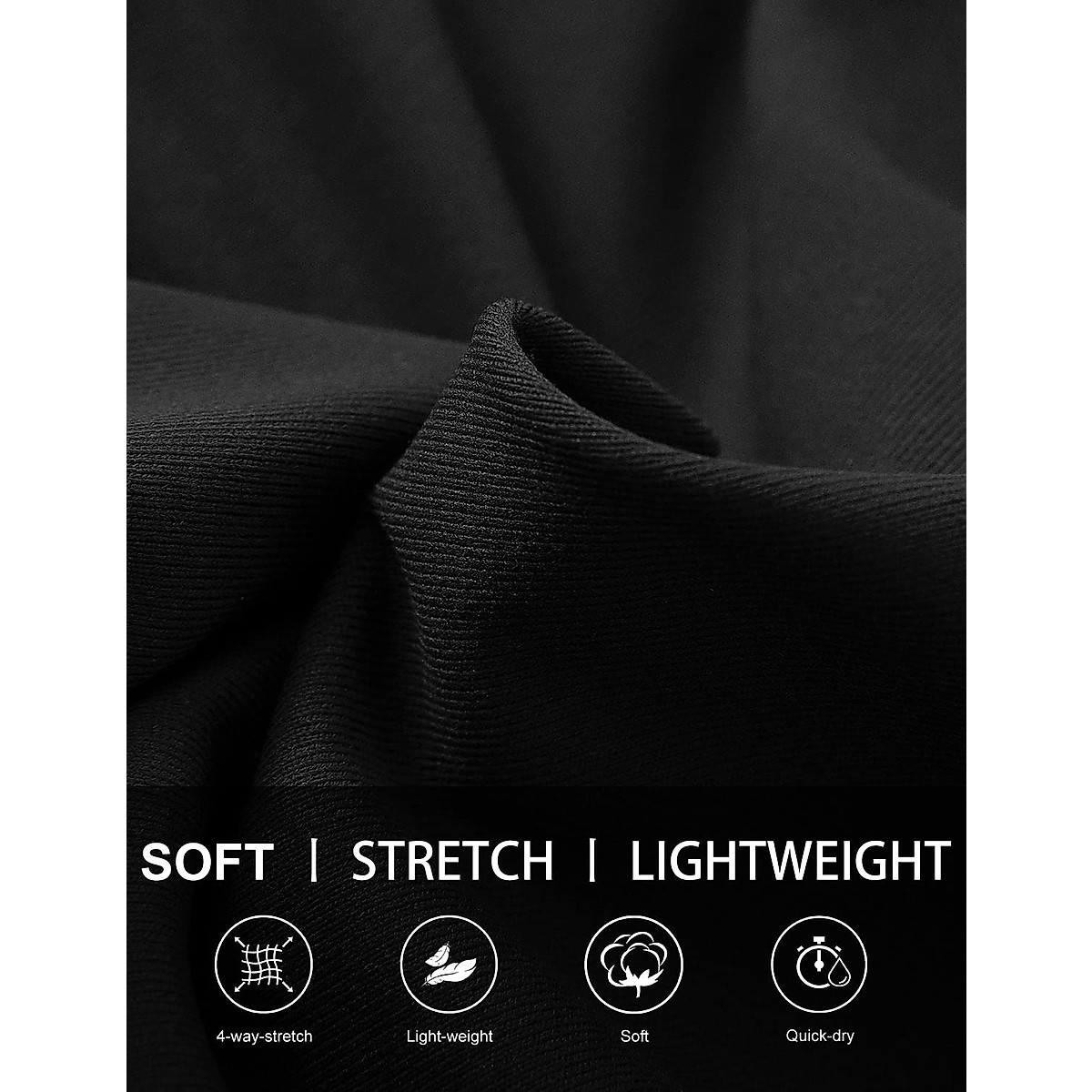 BALEAF Women's 7" Athletic High Waisted Running Bermuda Shorts with Pockets Black XX-Large