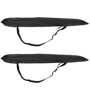 LIKJ Tent Pole Storage Bag, Fine Stitching Cleaning and Tidy Simple and Practical Just Pull and Store It Canopy Pole Storage Bag for Camping