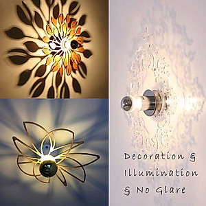 ARGANOL Half Gold Light Bulb 6W (60 Watt Equivalent), Dimmable Gold Tipped Light Bulb, G25/ G80 Globe Shape 2700K Warm White Decorative LED Edison Bulb, E26 Base Pack of 4