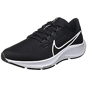Nike Women's Air Zoom Pegasus 38 Running Shoe, CW7358-002 (Black/White, Numeric_11)