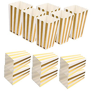 TOYANDONA 24pcs Popcorn Box Popcorn Paper Gift Boxes Popcorn Container Microwave Containers Paper Popcorn Boxes Carnival Popcorn Bags Movie Popcorn Box Popcorn Containers French Fries Boxes