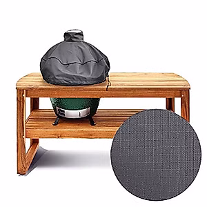 29” Kamado Dome Grill Cover for Large Big Green Egg or Kamado Classic Joe in Built-in Or Island,L BGE Accessories Waterproof Outdoor Grill Cover