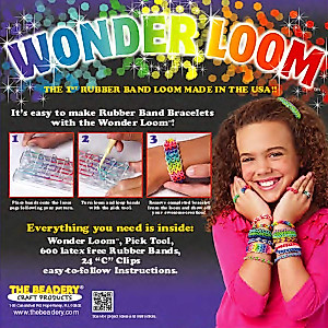 The Beadery Wonder Loom: The Ultimate Loom For Making Rubber Band Bracelets