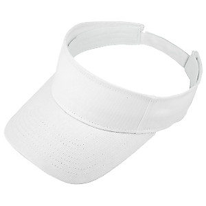 3 Pcs Sun Visor for Women Men Outdoor Sport Golf Tennis Softball, Adjustable Visors Hats 1600-3PC White
