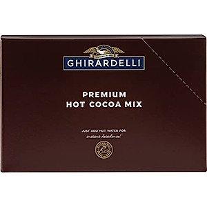 Ghirardelli Premium Hot Cocoa Envelopes, Rich chocolate, 22.7 Ounce (Pack of 15)