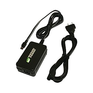 Wasabi Power AC Adapter for Sony AC-L200, AC-L200C, AC-L25, AC-L25A, AC-L25B, AC-L25C and Sony Handycam DCR-DVD7, DCR-DVD105, DCR-DVD108, DCR-DVD203, DCR-DVD205, DCR-DVD305, DCR-DVD308, DCR-HC20, DCR-HC21, DCR-HC26, DCR-HC28, DCR-HC30, DCR-HC32, DCR-HC36,