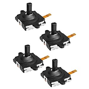 Joystick Replacement Kit for Oculus Quest 2 Controller/ Meta Quest 2 Controller, Repair Accessories for Oculus Quest 2 Controller, (Black (13-in-1))