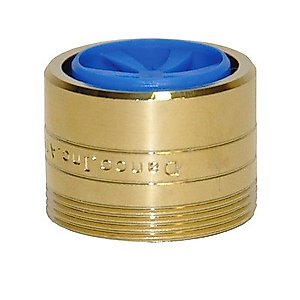 Danco Dual Thread Aerator 15/16 in. x 55/64 in. Polished Brass