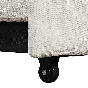 Eafurn 3 Seater Reversible Sleeper Sectional Sofa Pull Out Couch Bed with Chaise Lounge and Storage,Comfy Velvet Upholstery Convertible L Shaped Corner Sofa&Couches for Living Room Furniture Sets