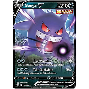 Gengar V - 156/264 - Ultra Rare - Sword & Shield - Fusion Strike