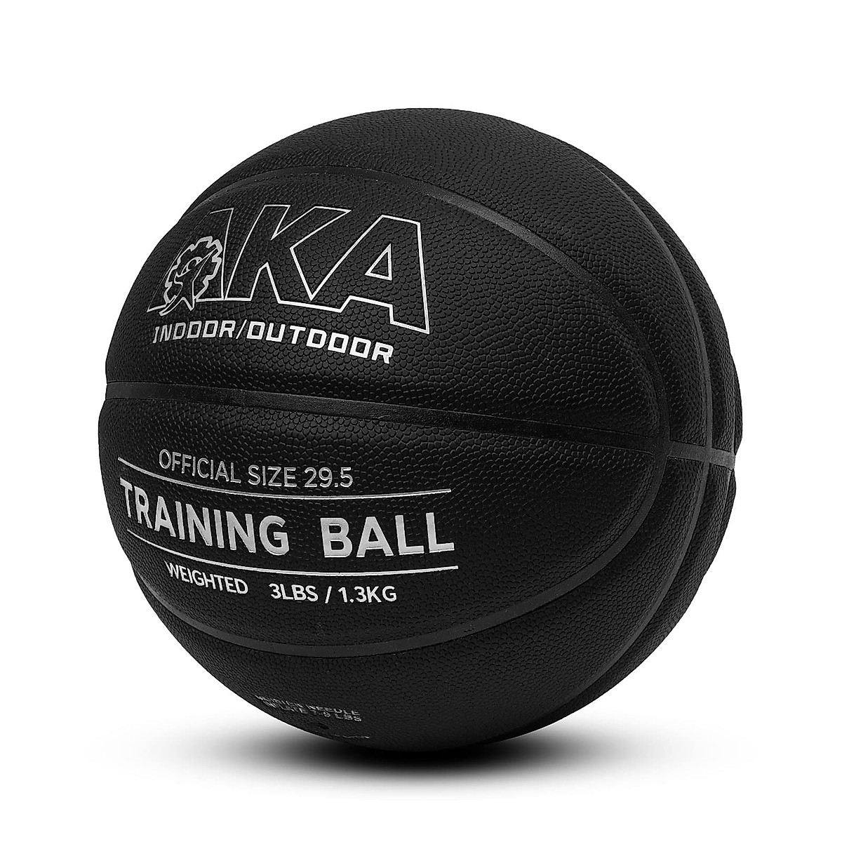 AKA Weighted Leather Basketball | 3lbs 29.5'' Size 7 Heavy Basketball
