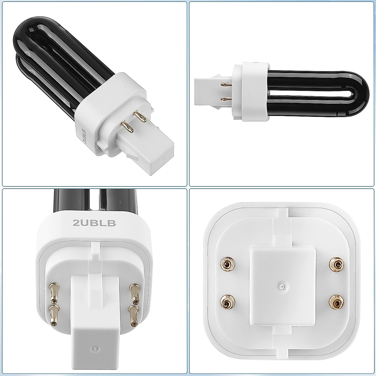 Kittmip Bug Zapper Replacement UV Bulbs 41050 Compatible with DynaTrap DT1050 DT1100 DT1250, 1/2 Acre Trap Replacement Light Bulb, UV Light Ultraviolet Mosquito Killer Lamp Bulbs (6)