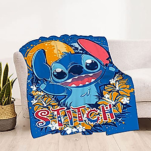 Anime Blanket Cartoon Throw Blanket for Kids and Adults Ultra Soft Flannel Blankets for Couch, Bed and Sofa 50"x60"