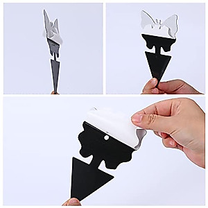 USKICH Sticky Traps Gnat Killer Fruit Fly Traps Non-Toxic and Odorless Fungus Gnat Traps Insect Traps Black Sticky Trap for Indoor and Outdoor Plants（48Pcs Black）