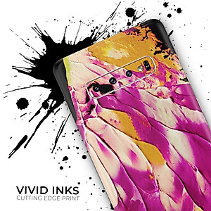 DesignSkinz Liquid Abstract Paint V15 Protective Vinyl Decal Wrap Skin Cover Compatible with The Samsung Galaxy S20 (Screen Trim & Back Glass Skin)
