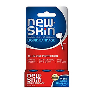 NEW-SKIN Liquid Bandage Liquid Bandage for Cuts and Minor Scrapes, 0.3 Ounce