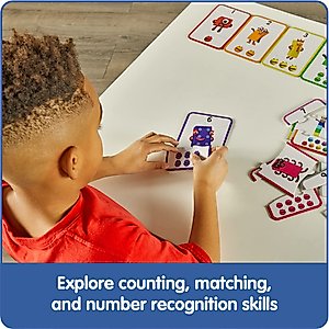 hand2mind Numberblocks Counting Puzzle Set, Number Puzzle, Counting Games for Kids Ages 3-5, Numbers for Toddlers, Math Games for Kids, Matching Game, Educational Toys, Preschool Learning Activities