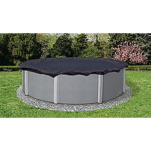 Blue Wave Bronze 8-Year 24-ft Round Above Ground Pool Winter Cover