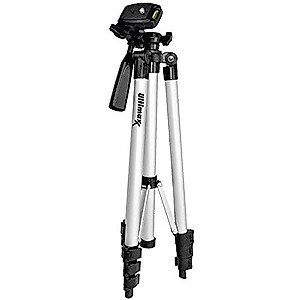 Ultimaxx 50" Inch Lightweight Portable Camera Tripod Stand with Carrying Bag for Sony, Nikon, Canon, Olympus, Pentax, Panasonic, Samsung Cameras and Camcorders