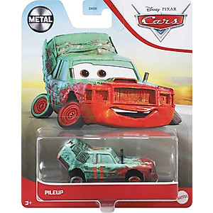 Disney Cars Toys Pileup, Miniature, Collectible Racecar Automobile Toys Based on Cars Movies, for Kids Age 3 and Older, Multicolor