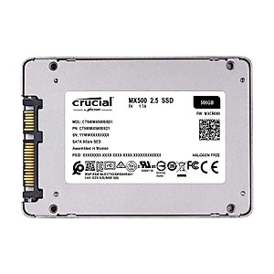 Crucial MX500 500GB SATA 2.5In 7mm Internal Solid State Drive