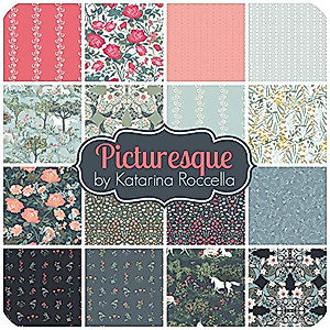 Art Gallery Picturesque Fat Quarters Fabric Wonders 16 Pcs Multi