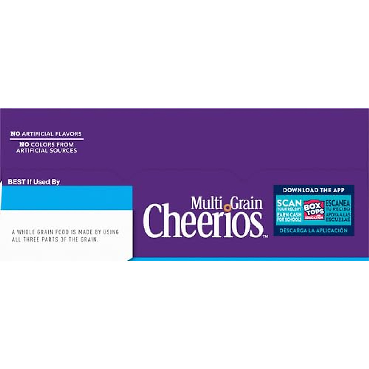 Multi Grain Cheerios Heart Healthy Cereal, 18 OZ Family Size Cereal Box