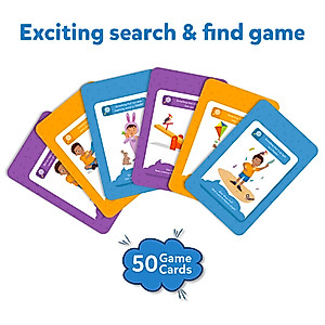Skillmatics Card Game - Found It Outdoor, Scavenger Hunt for Kids, Boys, Girls, & Families Who Love Board Games Educational Toys, Gifts Ages 4, 5, 6, 7