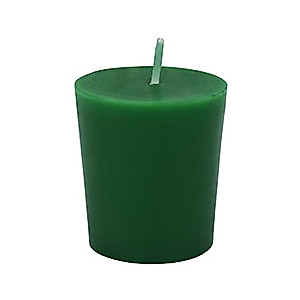 Zest Candle CVZ-012 12-Piece Votive Candles, Hunter Green