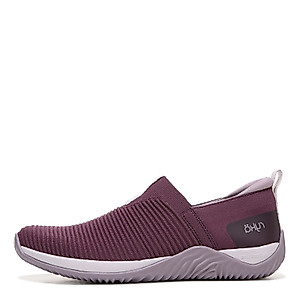 Ryka Women's Echo Knit Slip-On Sneaker Purple Grape 9 W