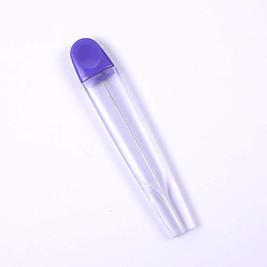 2 Pieces Stainless Steel Reusable Cake Testing Needles Probe Skewer Pin Needle for Kitchen Home Bakery Tools with Transparent Cover