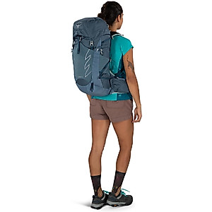 Osprey Tempest 30L Women's Hiking Backpack with Hipbelt, Stealth Black, WM/L