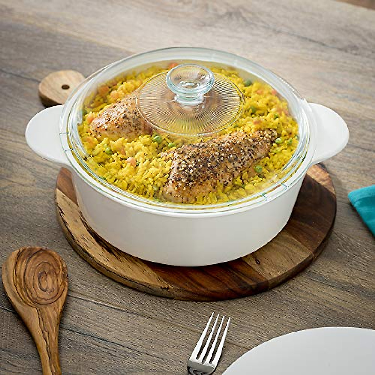 CorningWare Round 3.2L Covered Casserole