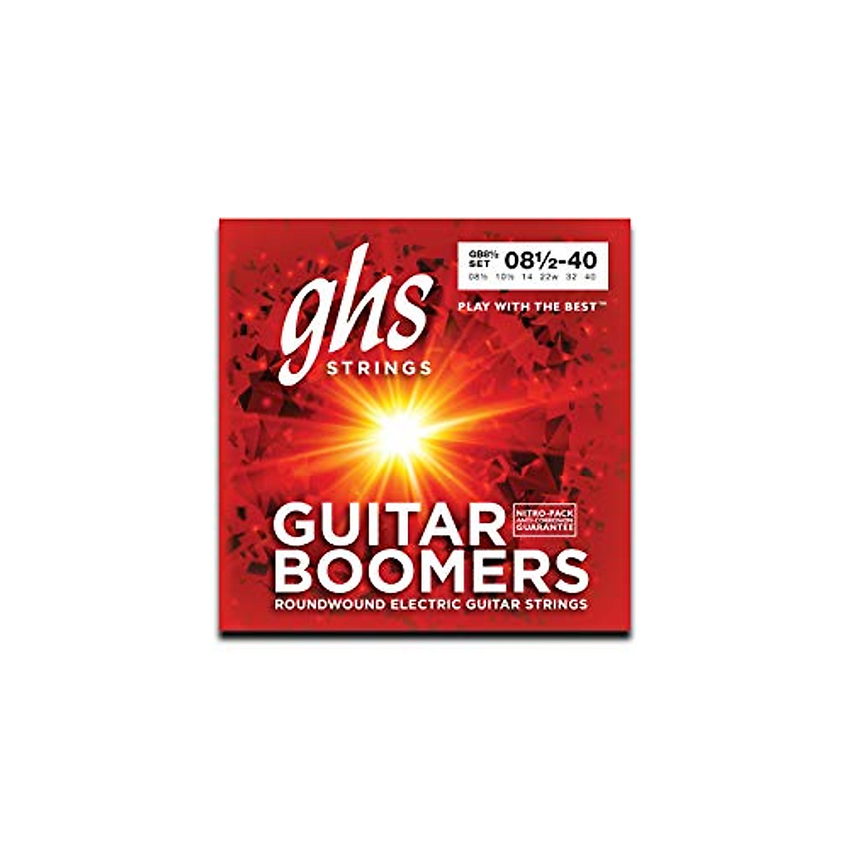 GHS Strings Guitar Boomers - 8 1/2 Set - GB8 1/2 set - 008.5 - 040