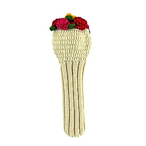 Sugar Skull Day of The Dead Knit Fairway Golf Club Headcover by Sunfish