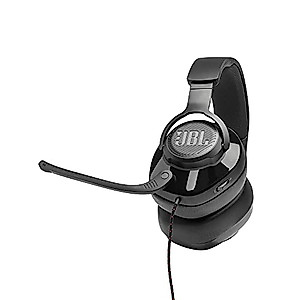 JBL Quantum 200 - Wired Over-Ear Gaming Headphones - Black (Renewed)