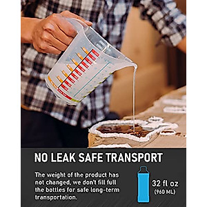 INCLY 64OZ Crystal Clear Epoxy Resin Kit, High Gloss & Bubbles Free Resin Supplies For Coating and Casting, Table Top, Countertop, River Table, Wood, Jewelry Making, Mold, Art Craft, Self Leveling 1:1