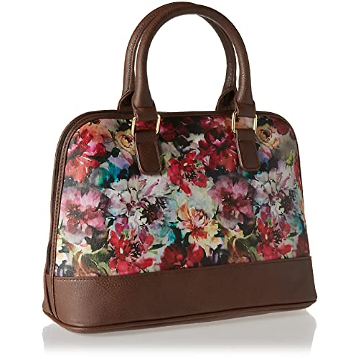 Bueno of California Classic Double Handle Satchel, Watercolor