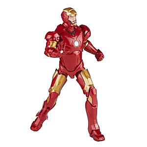 Marvel Hasbro Legends Series 6-inch Scale Action Figure Toy Iron Man Mark 3 Infinity Saga Character, Premium Design and 5 Accessories