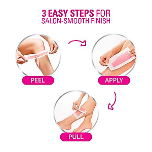 Veet Full Body Waxing Kit - Sensitive Skin (Pack of 20 Wax Strips)