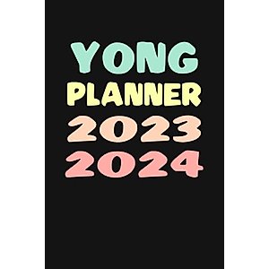 YONG: Custom Name Weekly Planner 2023-2024